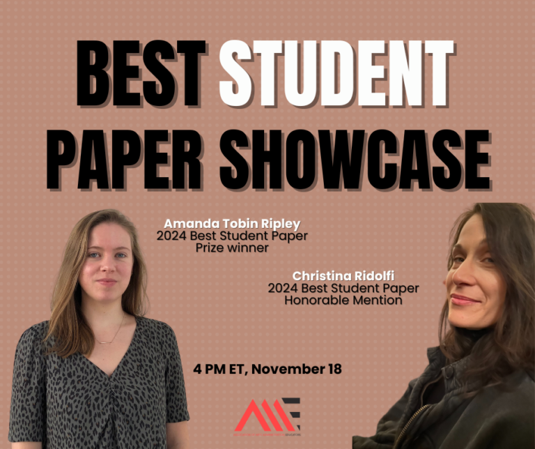 Best Student Paper Prize Showcase - Association of Arts Administration ...